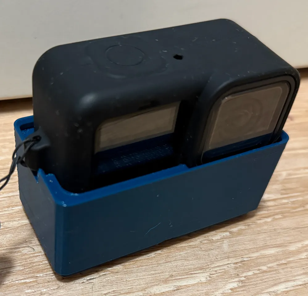 Gridfinity GoPro Hero 12 (with case) organizer by TheIronM | Download ...