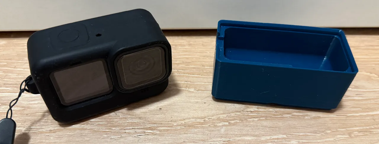 Gridfinity GoPro Hero 12 (with case) organizer by TheIronM | Download ...