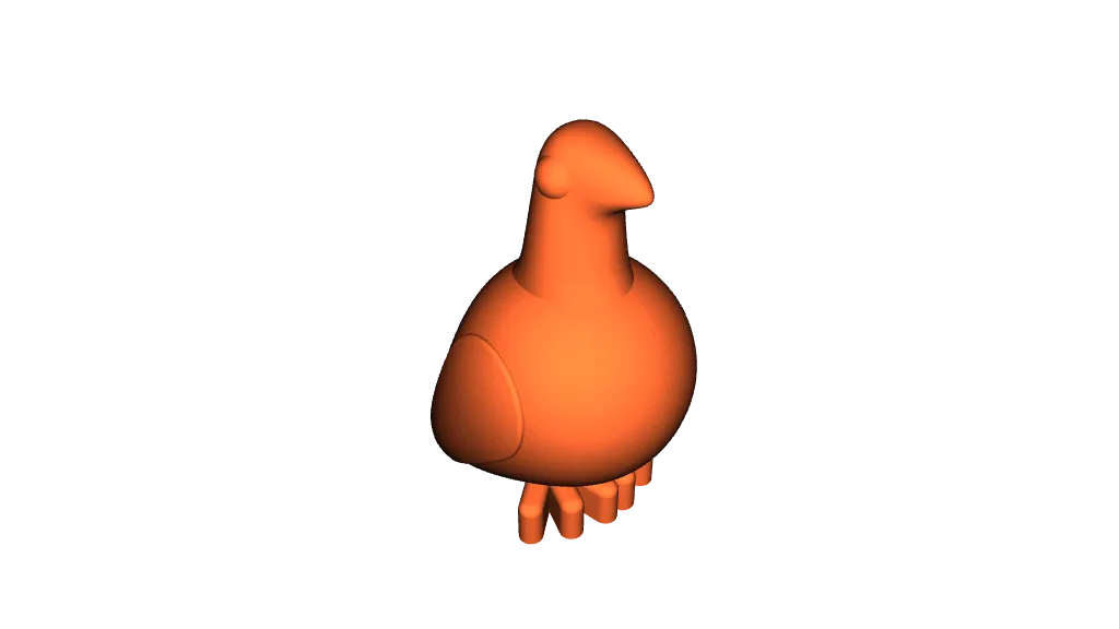 Pigeon Toy (Very Pesky) by D3D | Download free STL model | Printables.com