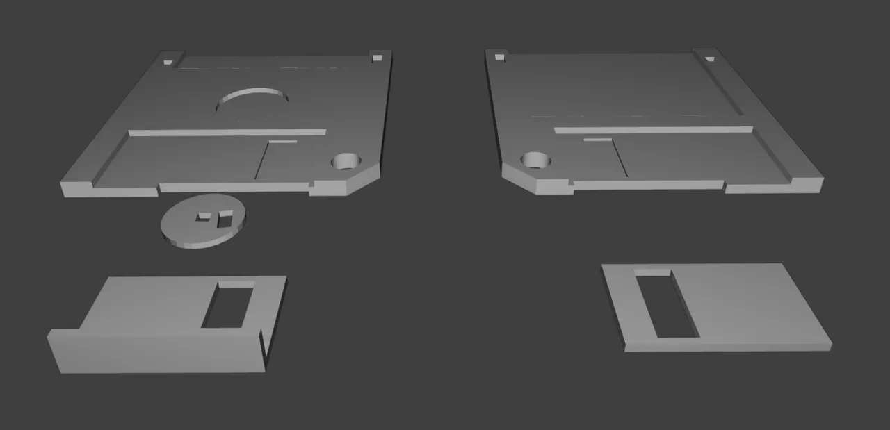 Miniature 3.5" Floppy Disk by gammy | Download free STL model ...