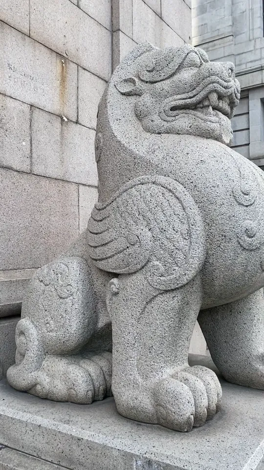 Shanghai Lion Statue by mzedp | Download free STL model | Printables.com
