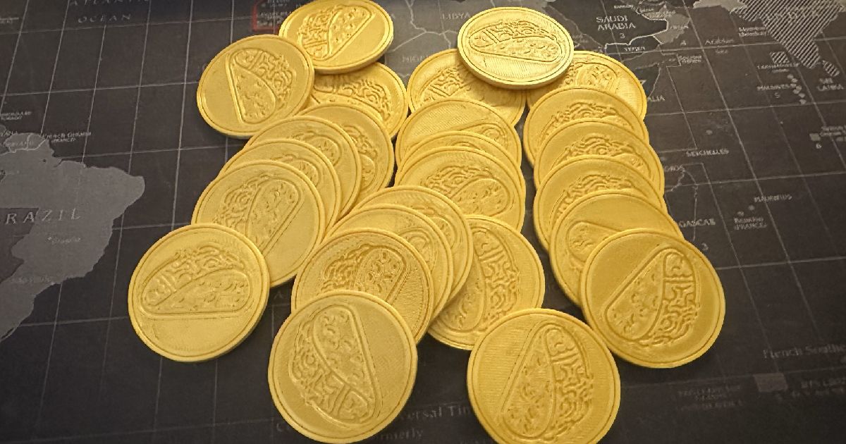 Taco Coin by Eunoseer | Download free STL model | Printables.com