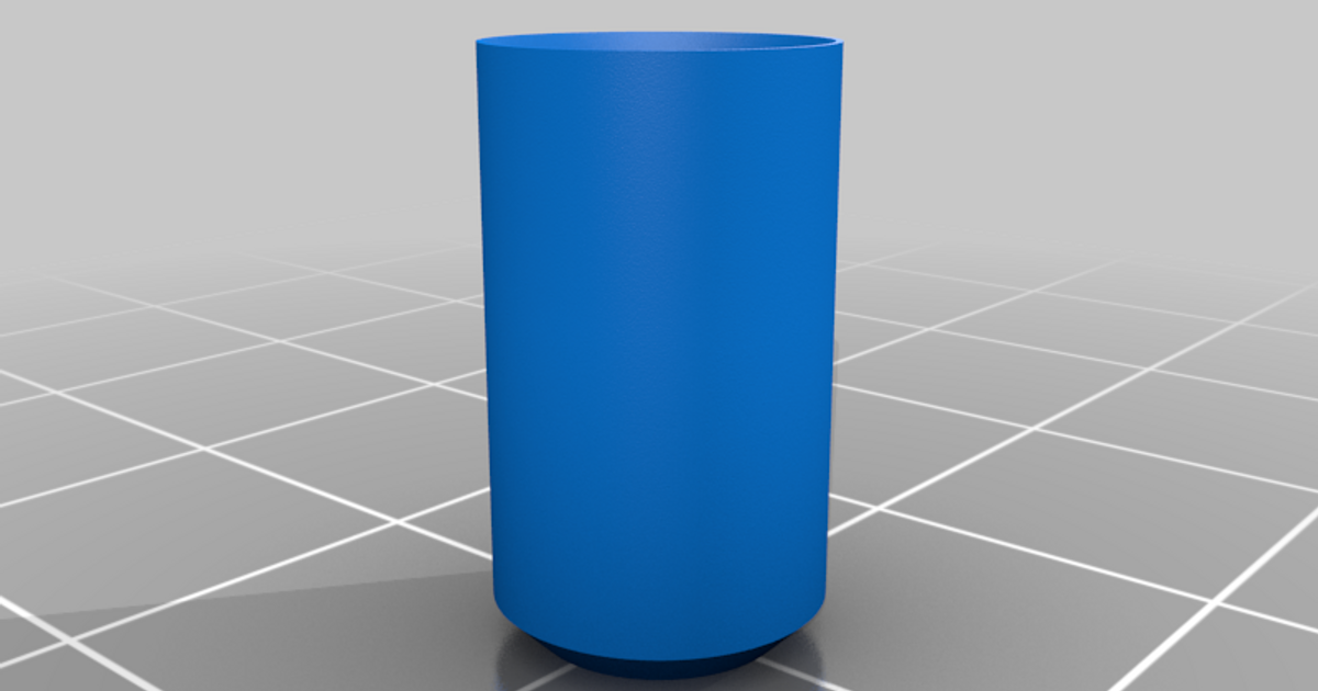 DC Barrel Jack Cap - 5.5mm diameter by Glitzville | Download free STL ...
