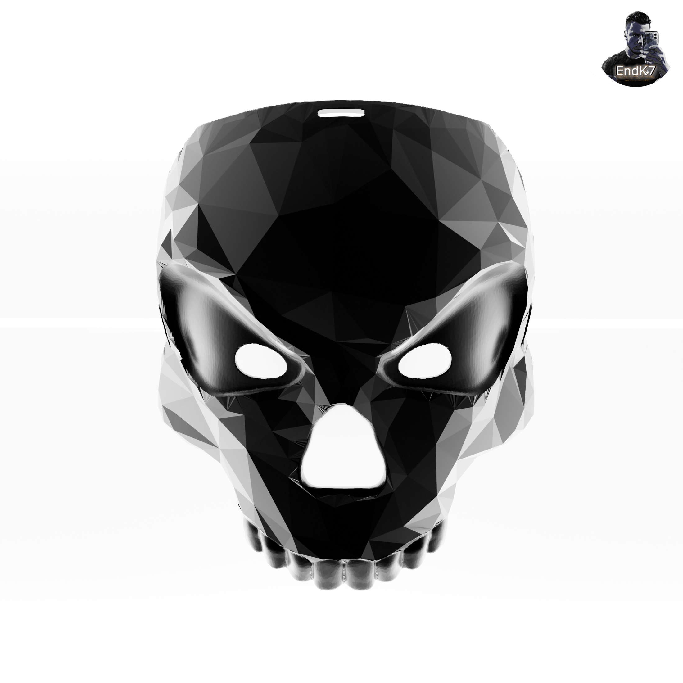 Skull Mask No. 3 by EndK7 | Printables Store
