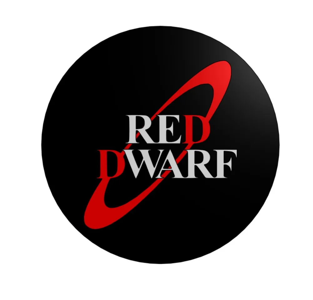 Logotipo Del Barco Red Dwarf Showcase :: Flying Red Barrel The Diary