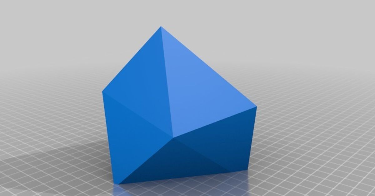 Low Polygon cube by Paul | Download free STL model | Printables.com
