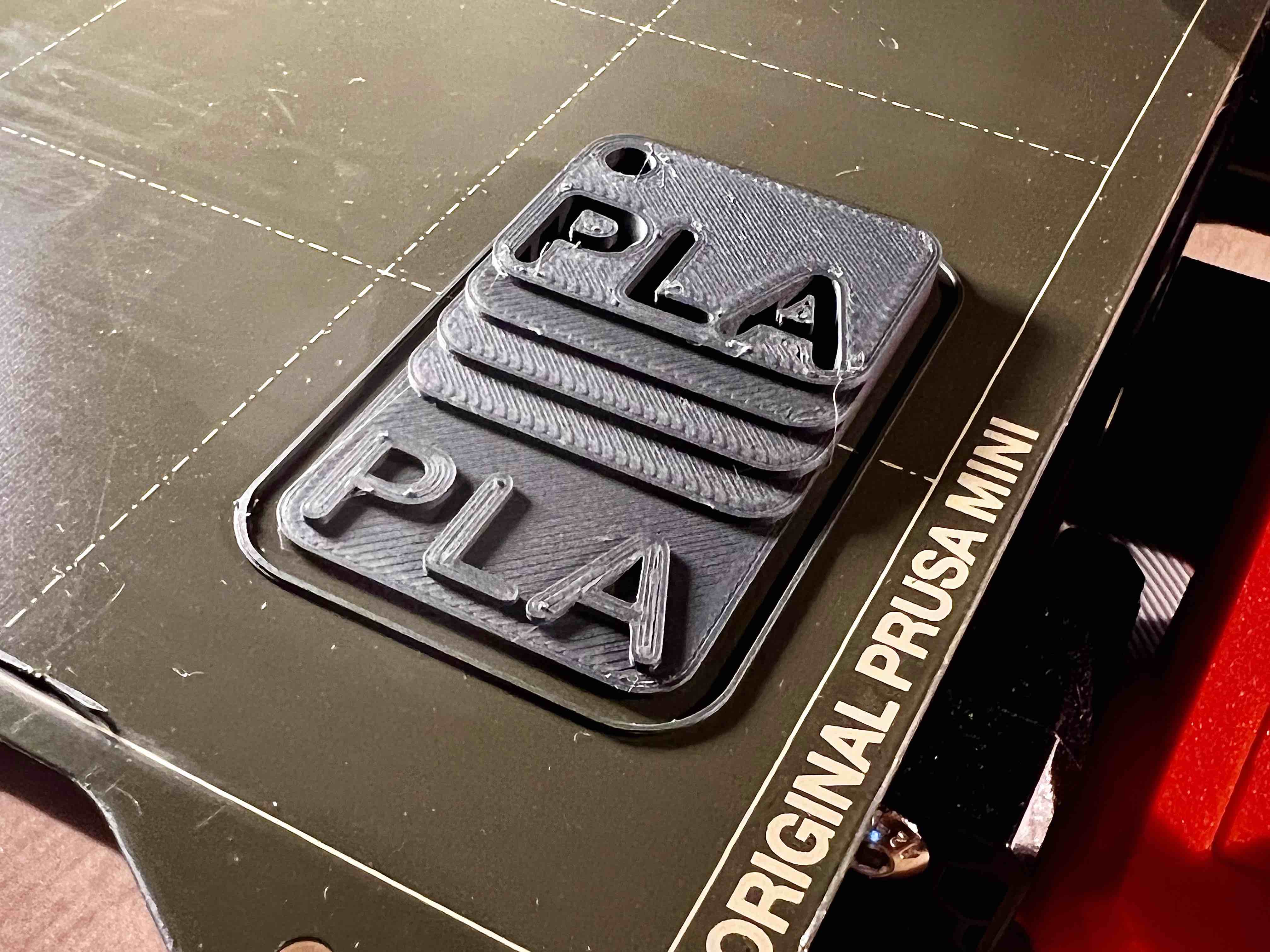 PLA Sample Chip by Waggy Tail | Download free STL model | Printables.com