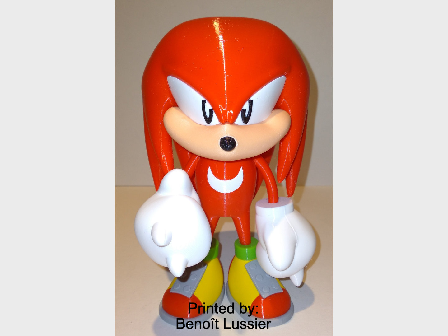 Knuckles - Classic by reddadsteve | Download free STL model ...