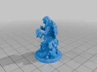 Garou - DnD Character by Nathan Hayden | Download free STL model ...