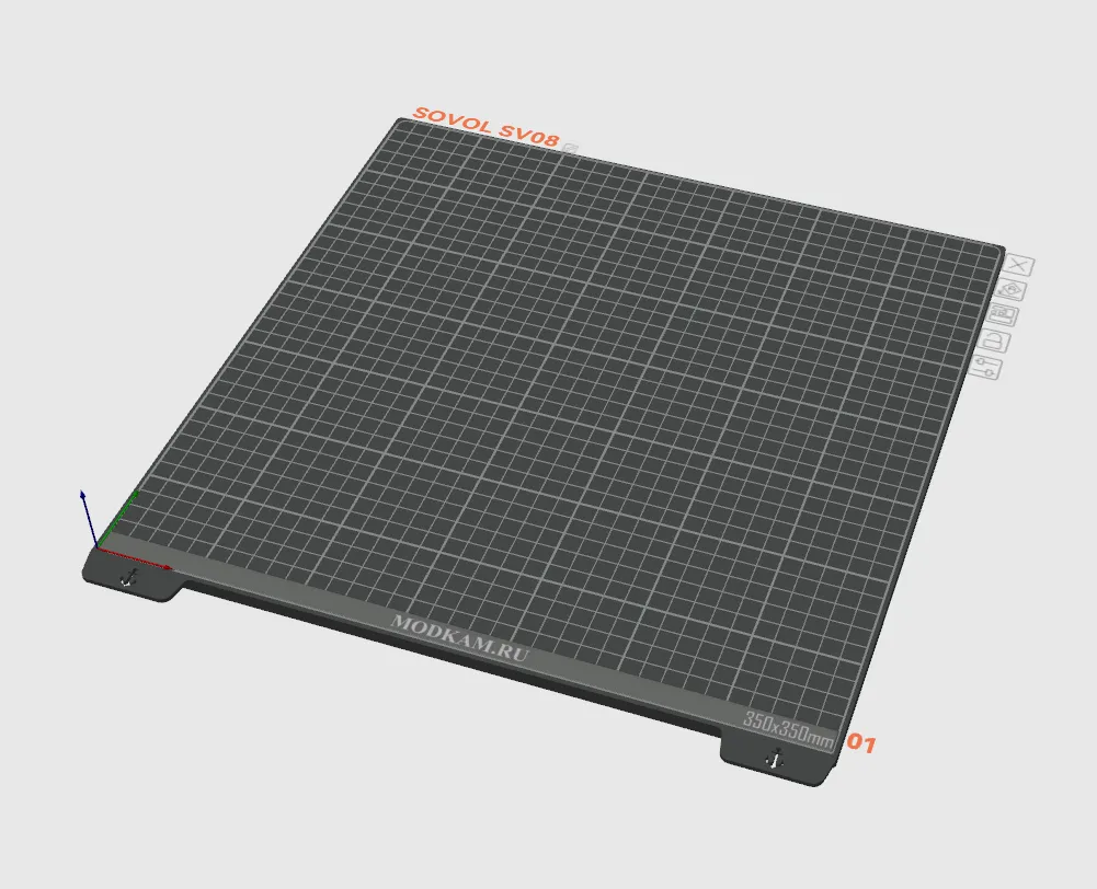 SOVOL SV08 build plate for ORCA by Jager | Download free STL model ... SOVOL SV08 build plate for ORCA by Jager | Download free STL model ...