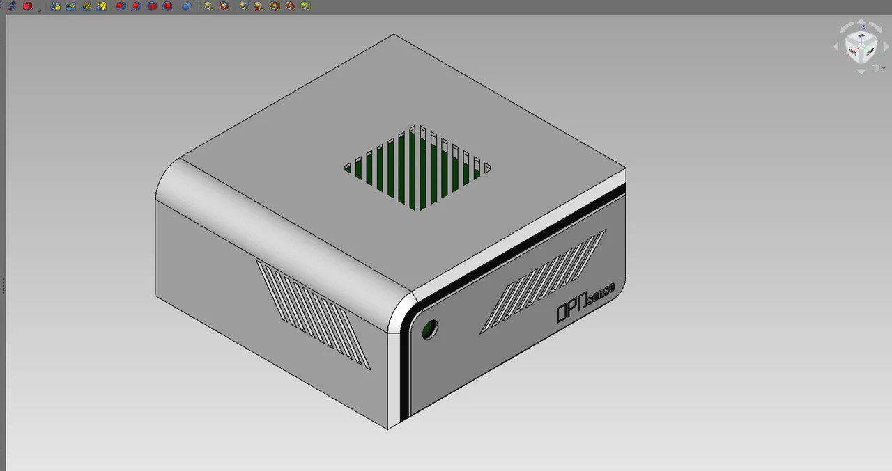 Opnsense Mini-itx Case by rathio | Download free STL model | Printables.com