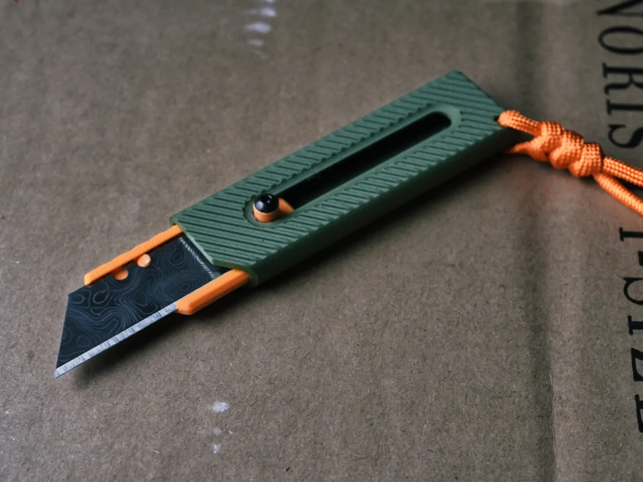 Slicey - EDC Utility Blade / Box Cutter by Downloaded Goods | Download ...