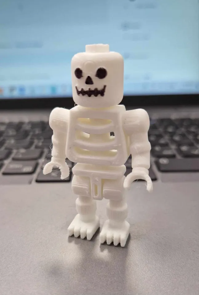 Lego Skeleton Figure - Print In Place by Sviri123 | Download free STL ...