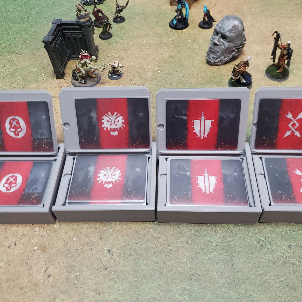 WarCry - Display Deck Boxes (Holds Sleeved Cards) by Pandora's Hobbies ...