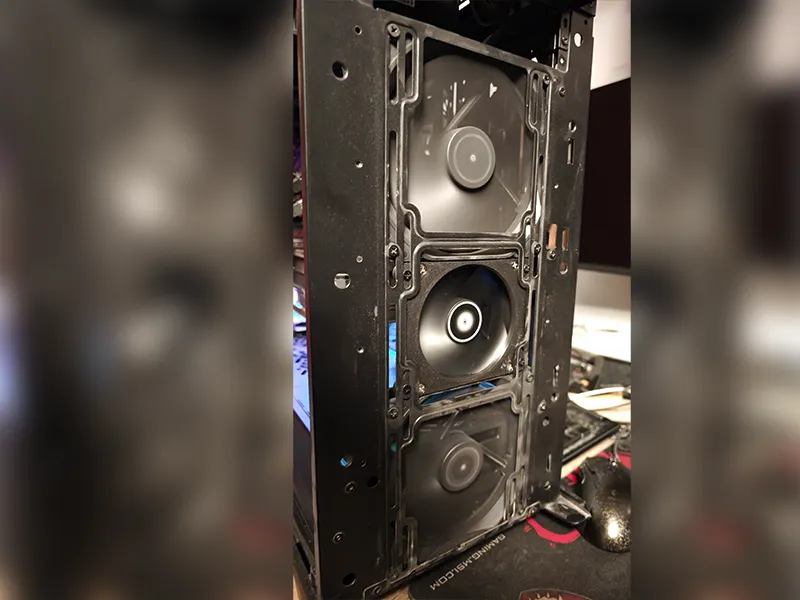 Fractal Design Define 7 92mm fan mount by bOBER mASTER | Download free ...