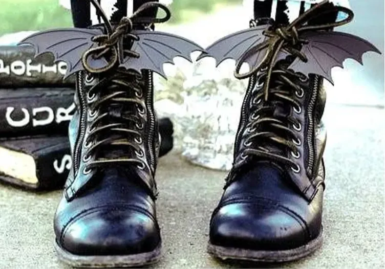 bat wings for shoes Halloween by Elly | Download free STL model ...
