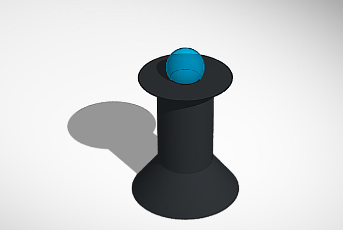 Marble/ small object stand by Cameron Tippett | Download free STL model ...