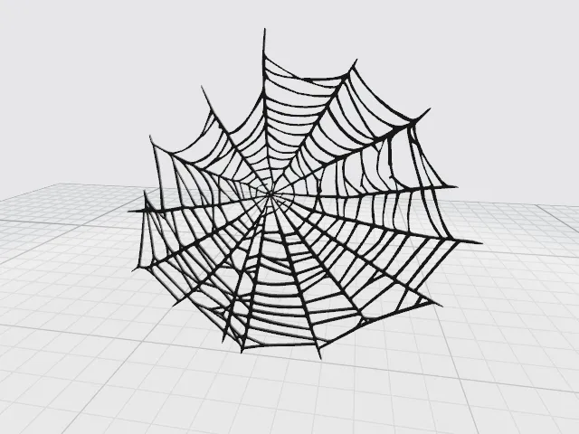 Spider Web by chi ngou cheang | Download free STL model | Printables.com