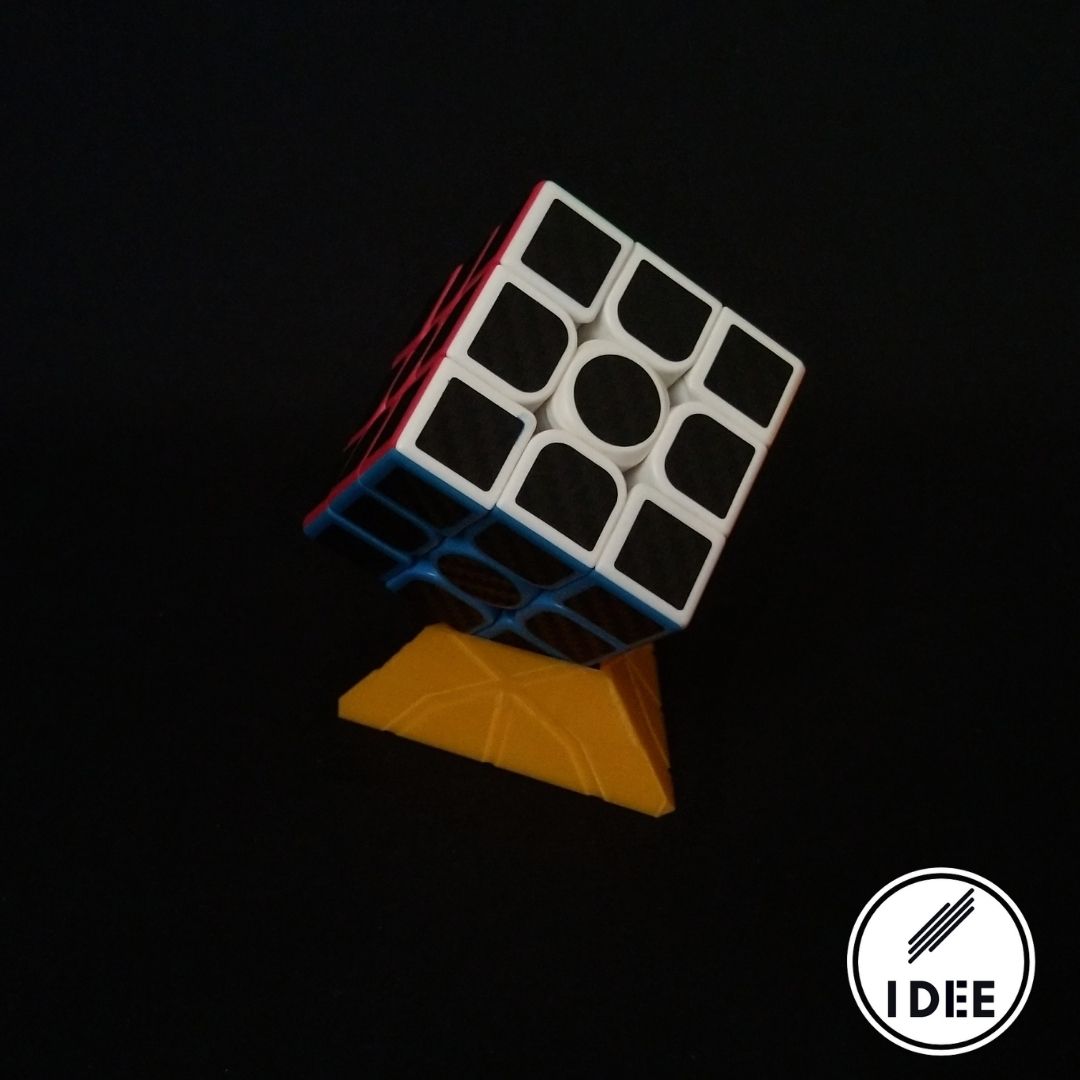 Rubik Cube Rotatory Stand (3 Patterns) by Idee 3D (Alex Torres ...