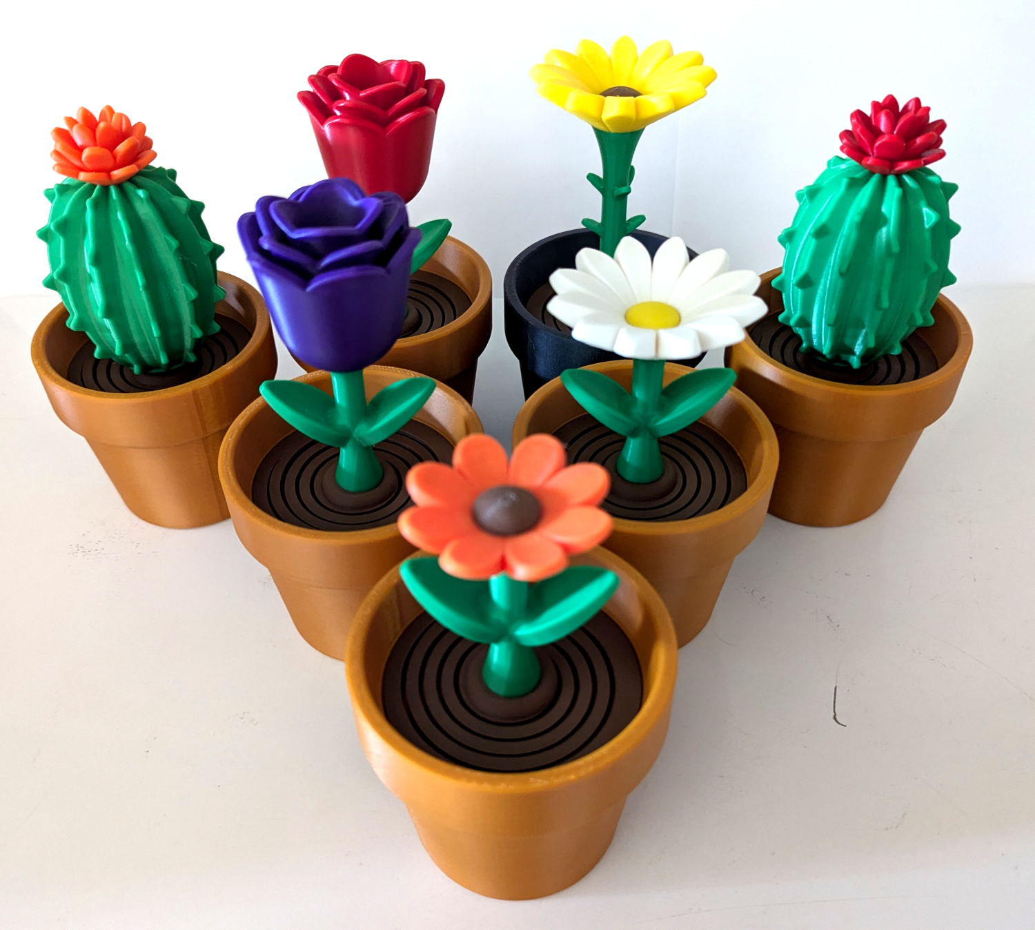 Spring flowers by Giacomo Russo | Download free STL model | Printables.com