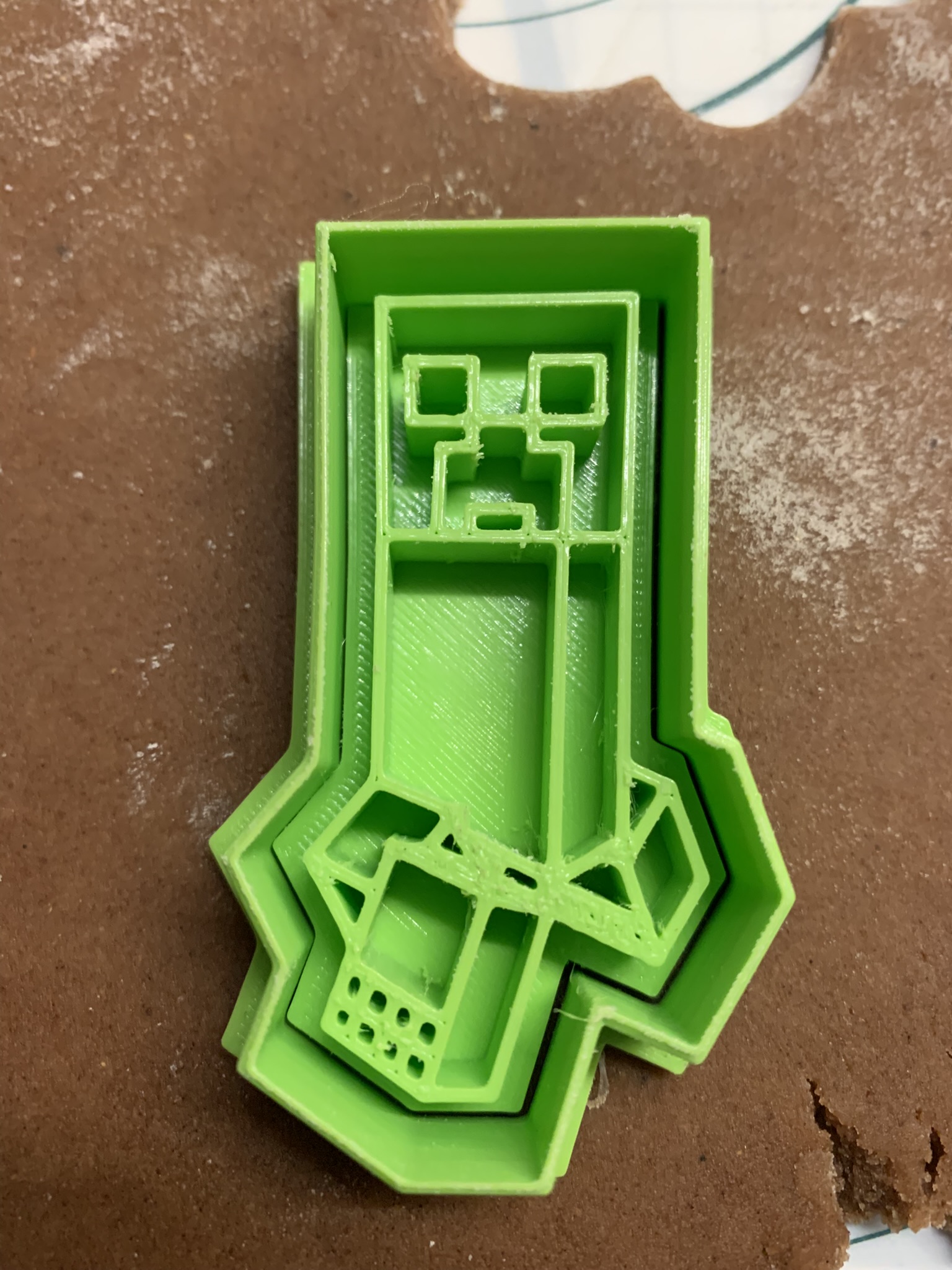 Creeper Cookie cutter by Coarse | Download free STL model | Printables.com