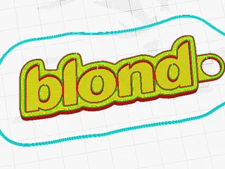 Frank Ocean Blond Keychain by ROBO1331 | Download free STL model ...