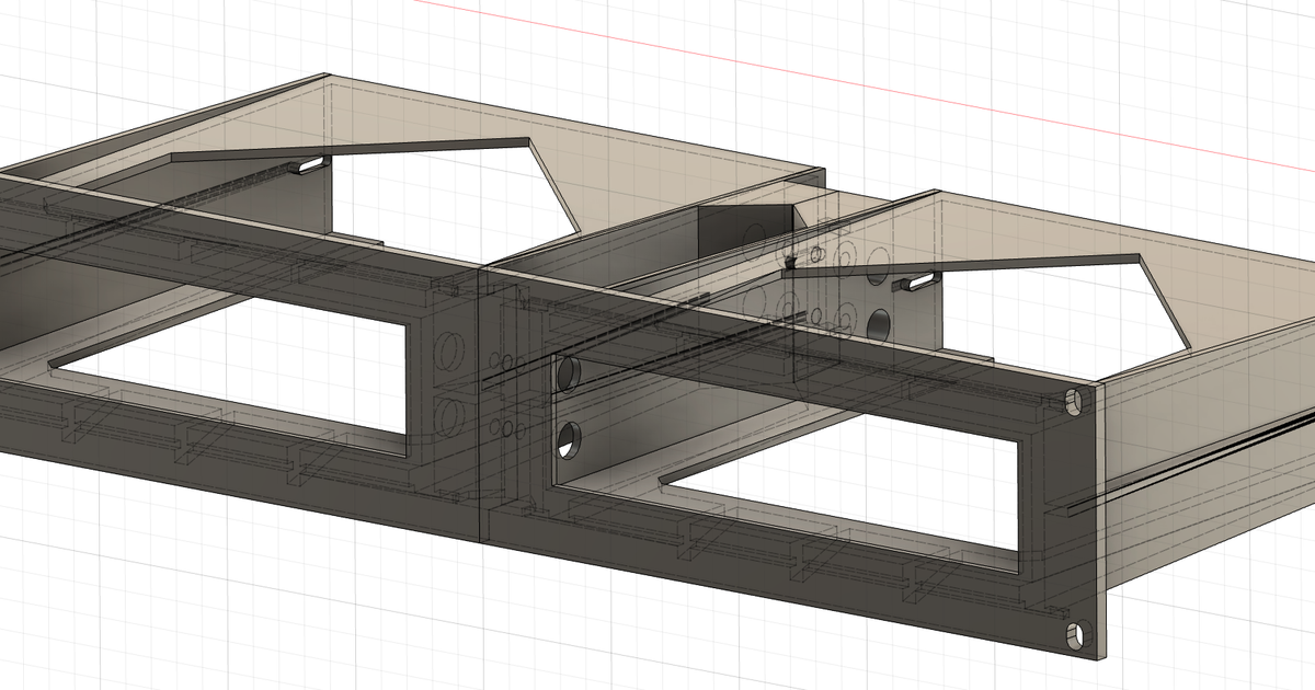 MS-01 Rack Case par hagak | Téléchargez gratuitement un modèle STL ...