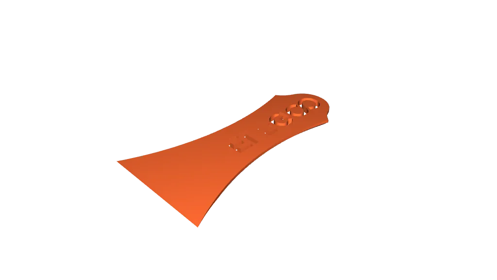 Elegoo Bed Scraper by Zion | Download free STL model | Printables.com