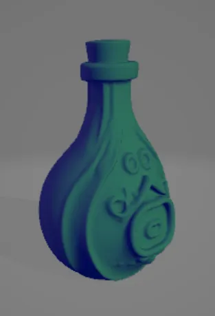 magic or potion bottle by Idalia | Download free STL model | Printables.com