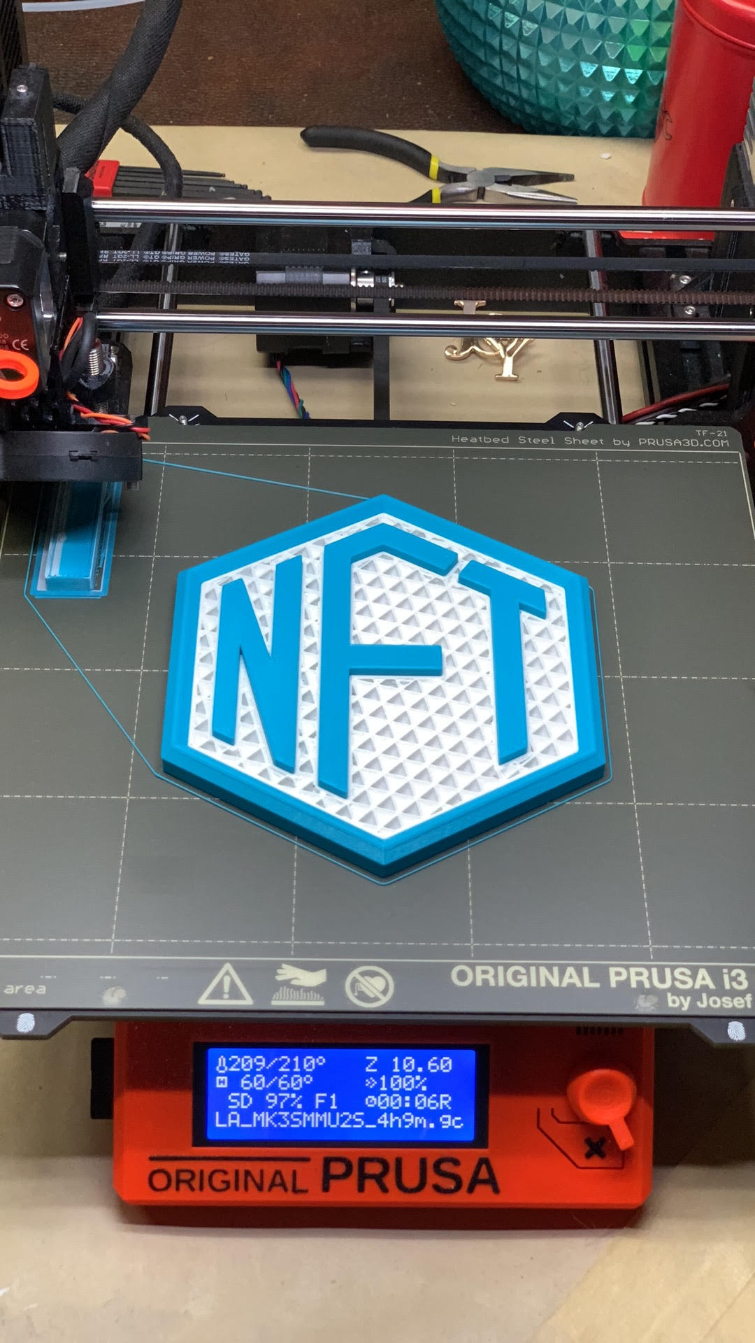 NFT 3D Logo by TperroneDesign | Download free STL model | Printables.com