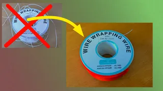Small Wire spool for Wire Wrapping by ajaybnl | Download free STL model ...
