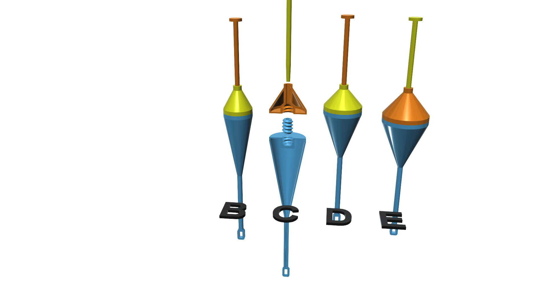 Fishing Float by REDZC | Download free STL model | Printables.com