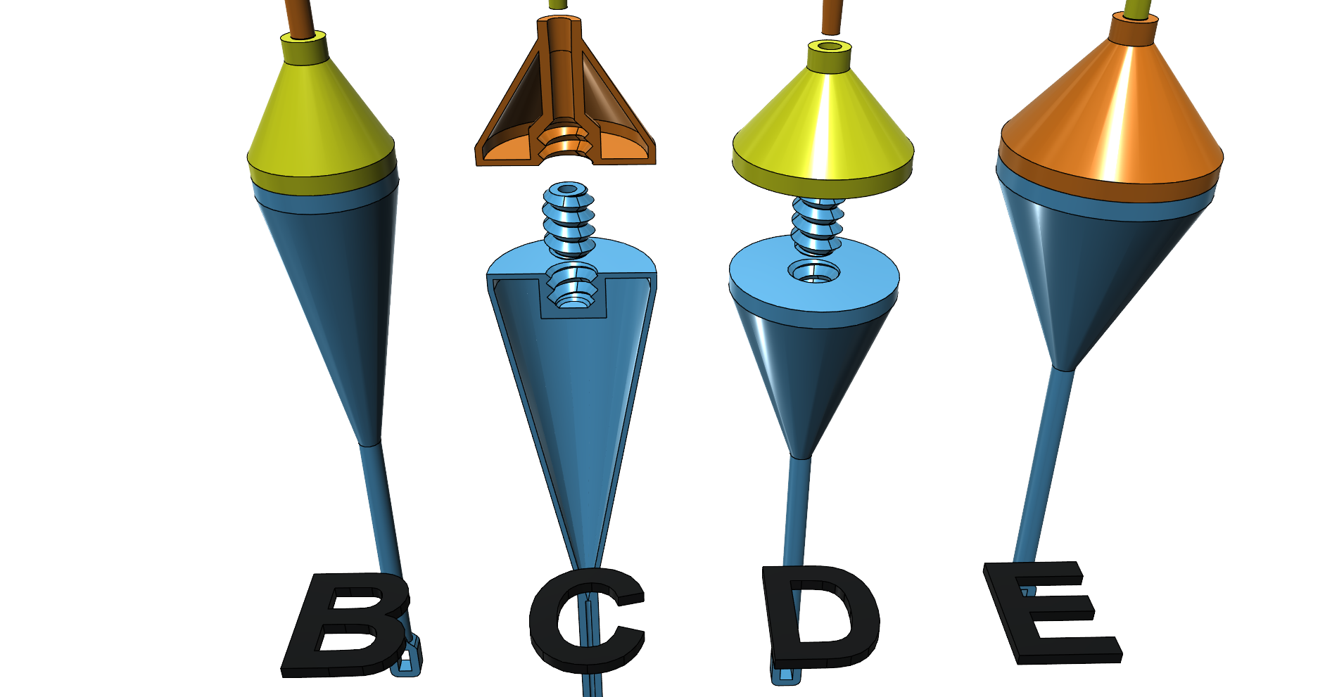 Fishing Float by REDZC | Download free STL model | Printables.com