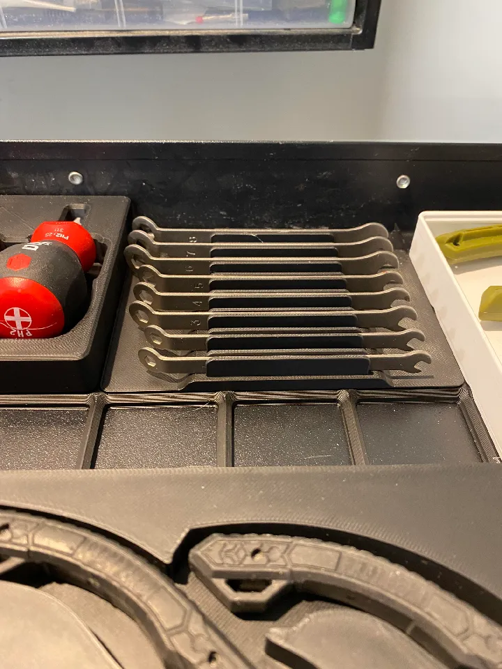 ENGINEER TS-04 Combination Spanner Set - Gridfinity by Max | Download ...