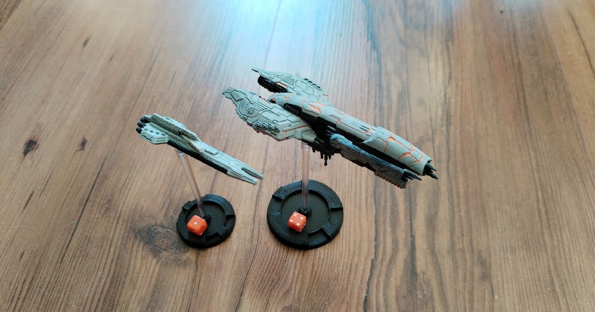 Bases for the new edition of Dropfleet Commander from 2024 - 30 to 60 ...