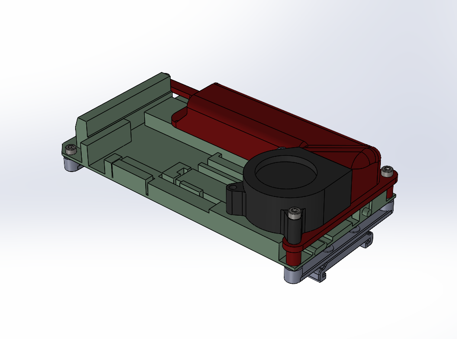Fysetc Spider stepper driver cooling duct by Simon Tillema | Download ...