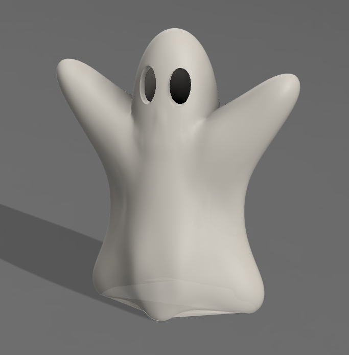 cute Halloween ghost by Helyx | Download free STL model | Printables.com