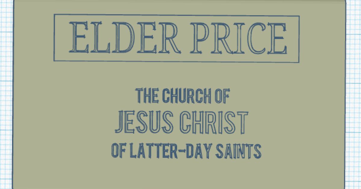 Elder Price Badge by Skrimps | Download free STL model | Printables.com