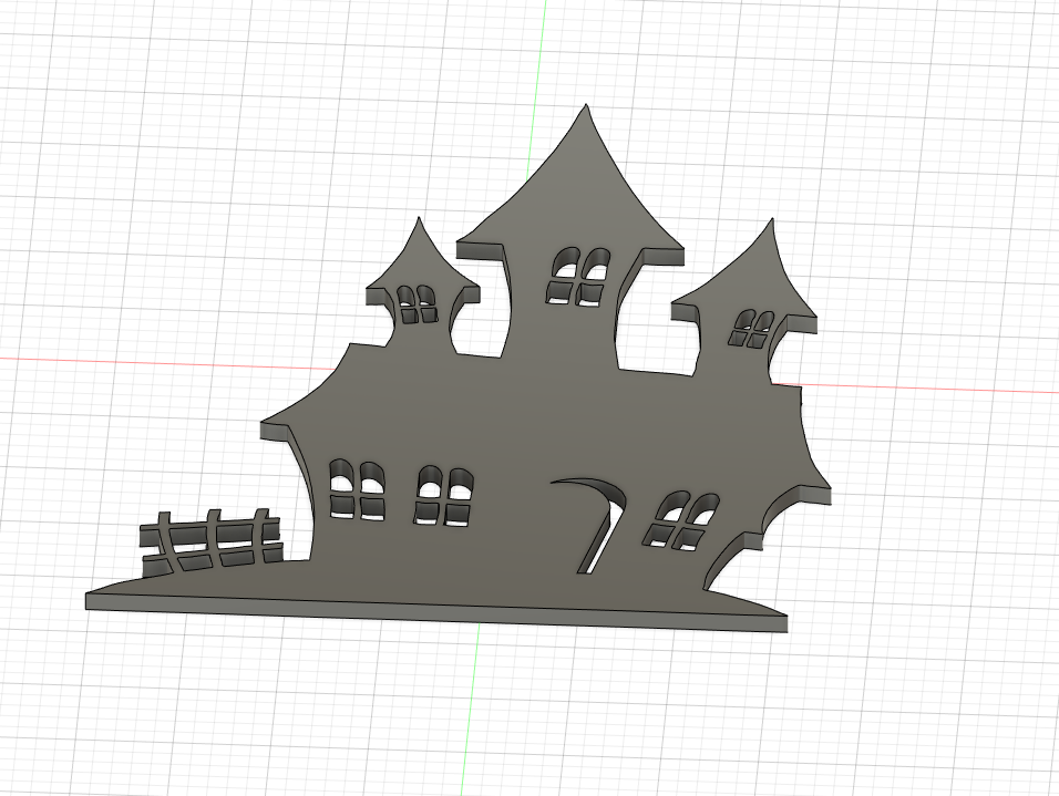 Spooky House by highlevelwinnerr | Download free STL model | Printables.com
