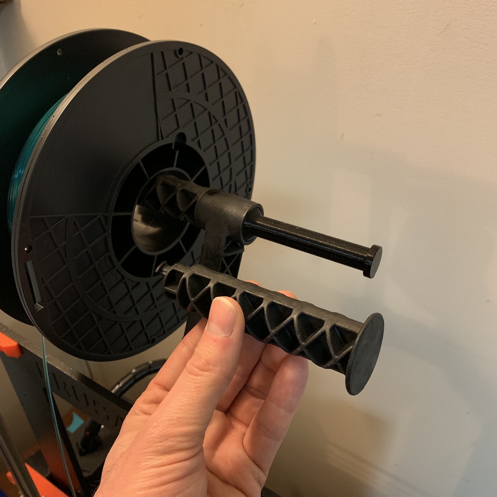 Prusa Spool Holder Adapter by TperroneDesign | Download free STL model ...