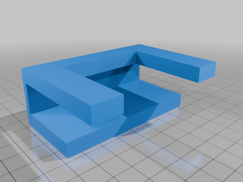 ikea desk cup holder by goADX | Download free STL model | Printables.com