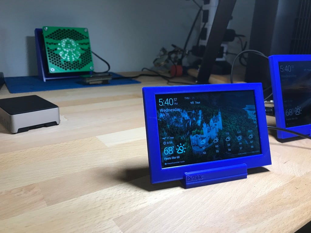 5" TFT Display case by Wolf Moon Design Labs | Download free STL model ...