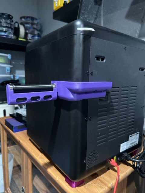 Frictionless Offset Side Spool Holder Adventurer 5M Pro by Berkelium ...