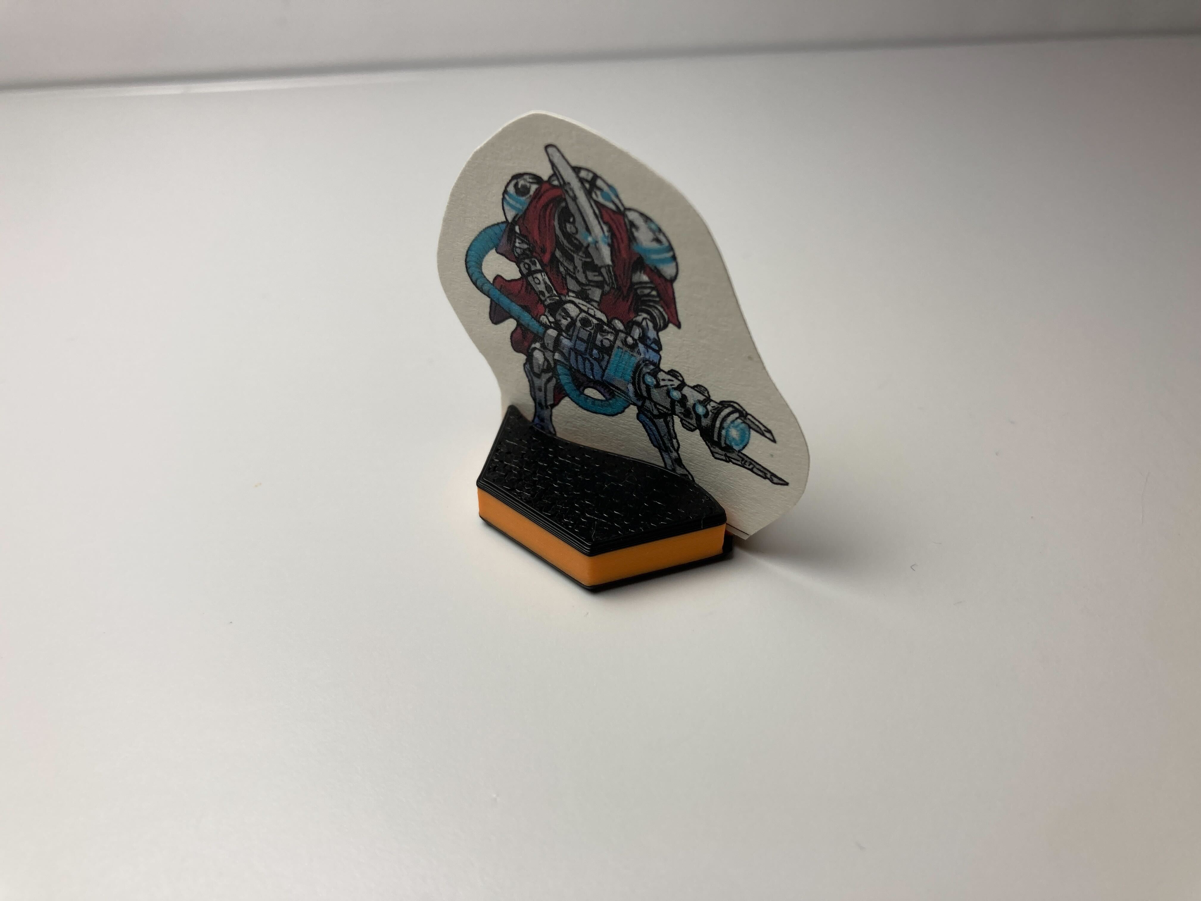 Hexagonal Paper Mini Base (Parameterized) by ph_neutral | Download free ...