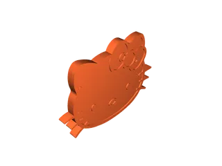 Hello Kitty Token by TrashedPanda | Download free STL model ...