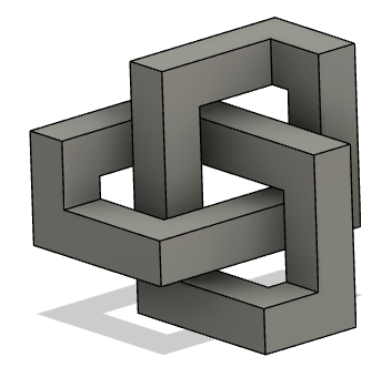 Trefoil Knot - Square by Jbw123184 | Download free STL model ...