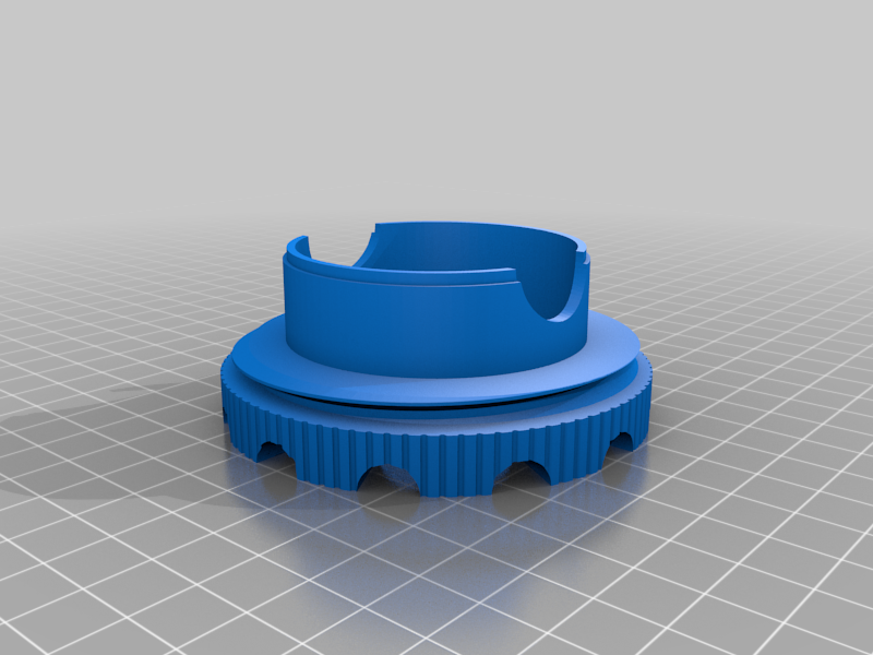 Self leveling tamper, funnel and base for Pre-mil La Pavoni Europiccola ...