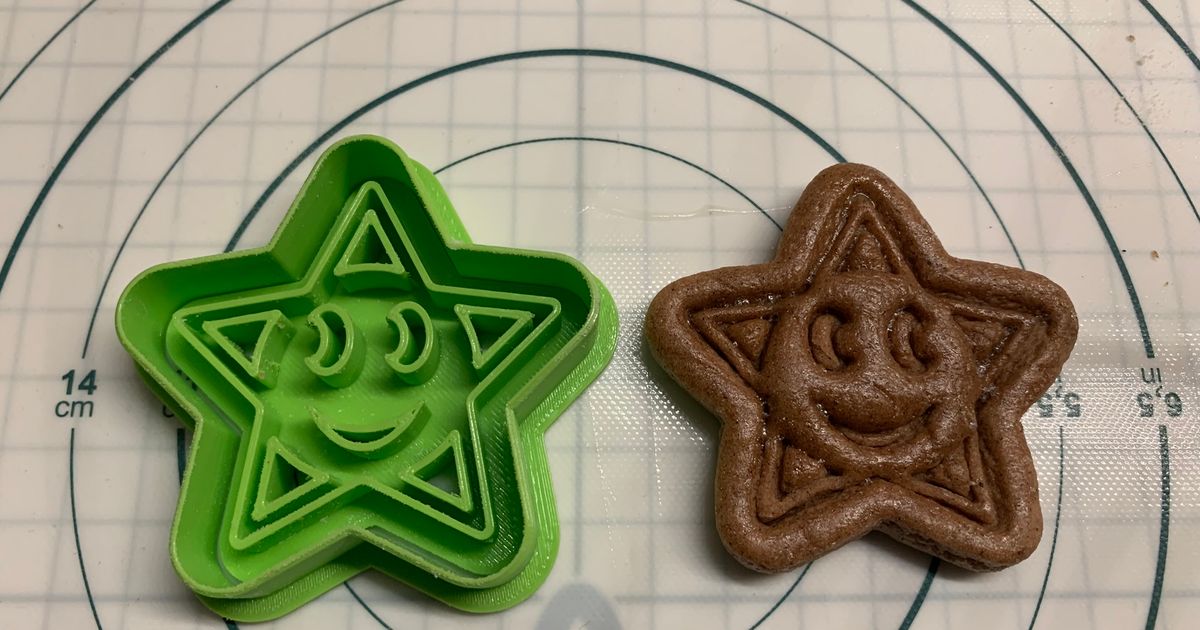 Star cookie cutter by Coarse | Download free STL model | Printables.com