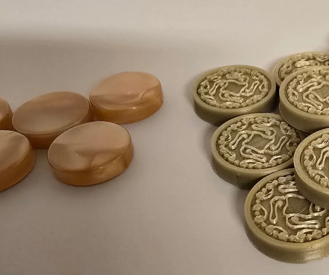 Citadels - organizer and coins by Visar78 | Download free STL model ...