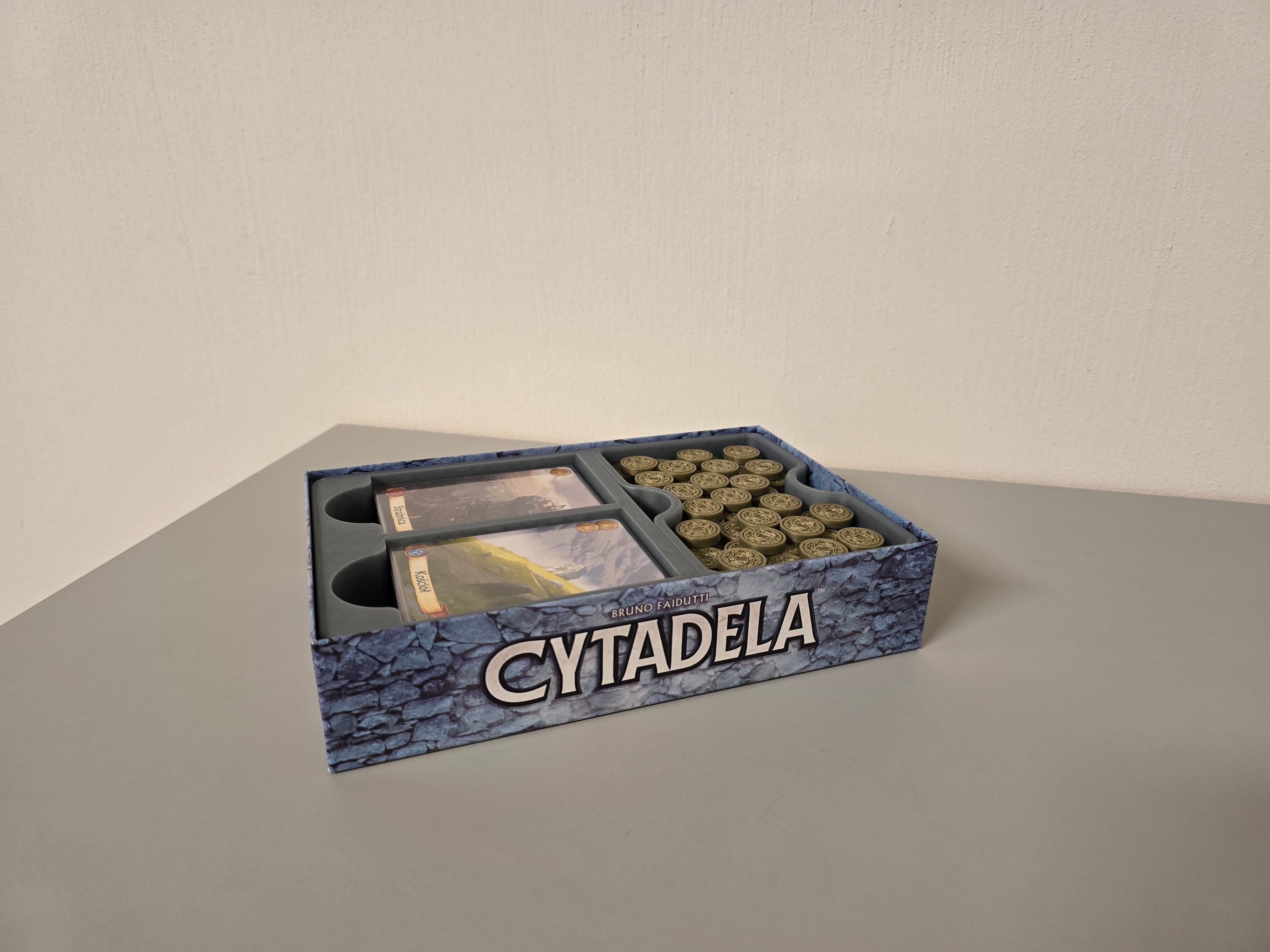Citadels - organizer and coins by Visar78 | Download free STL model ...